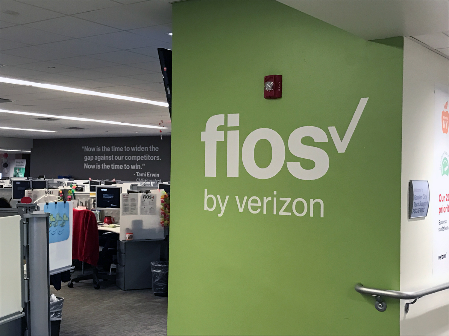 Fios by Verizon | Wall Lettering | Superior Promotions