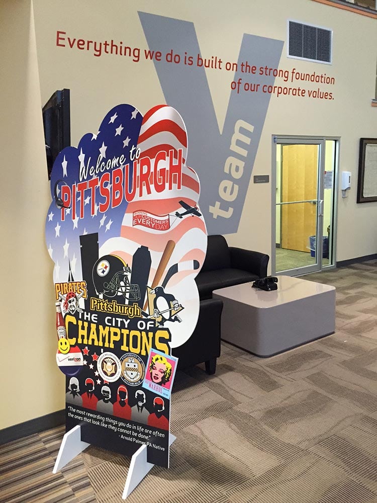 Verizon Wall Graphics | Superior Promotions